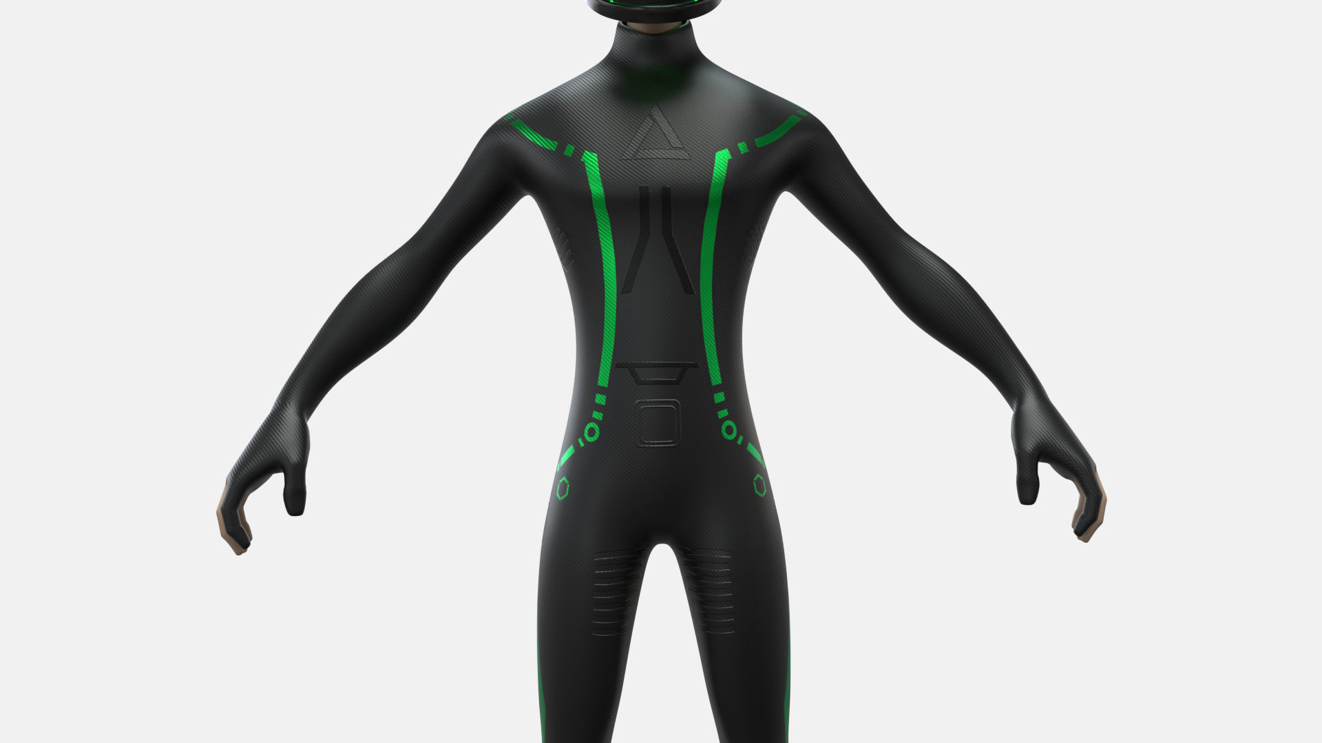 3D model Tron Man Racer VR / AR / low-poly | CGTrader