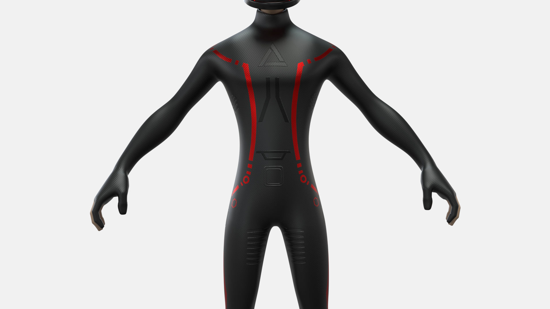 3D model Tron Man Racer VR / AR / low-poly | CGTrader