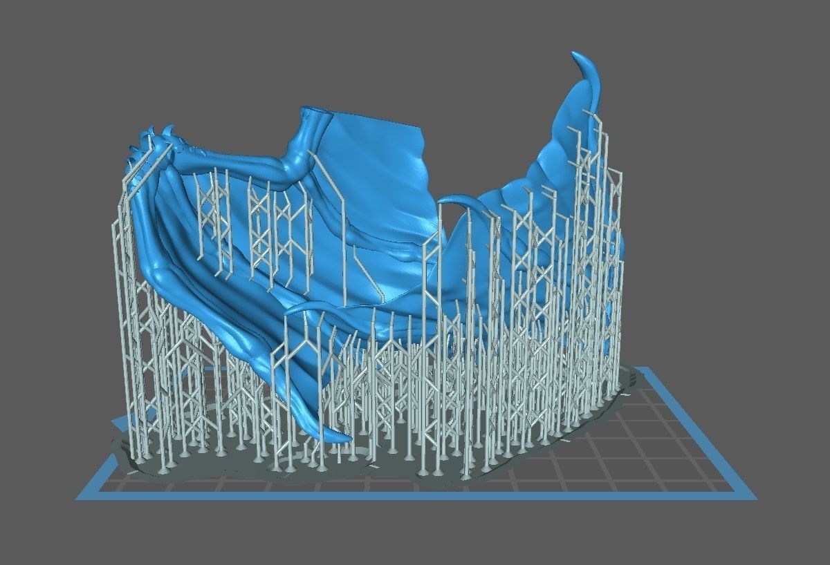 Classic occidental Dragon 3D model 3D printable | CGTrader