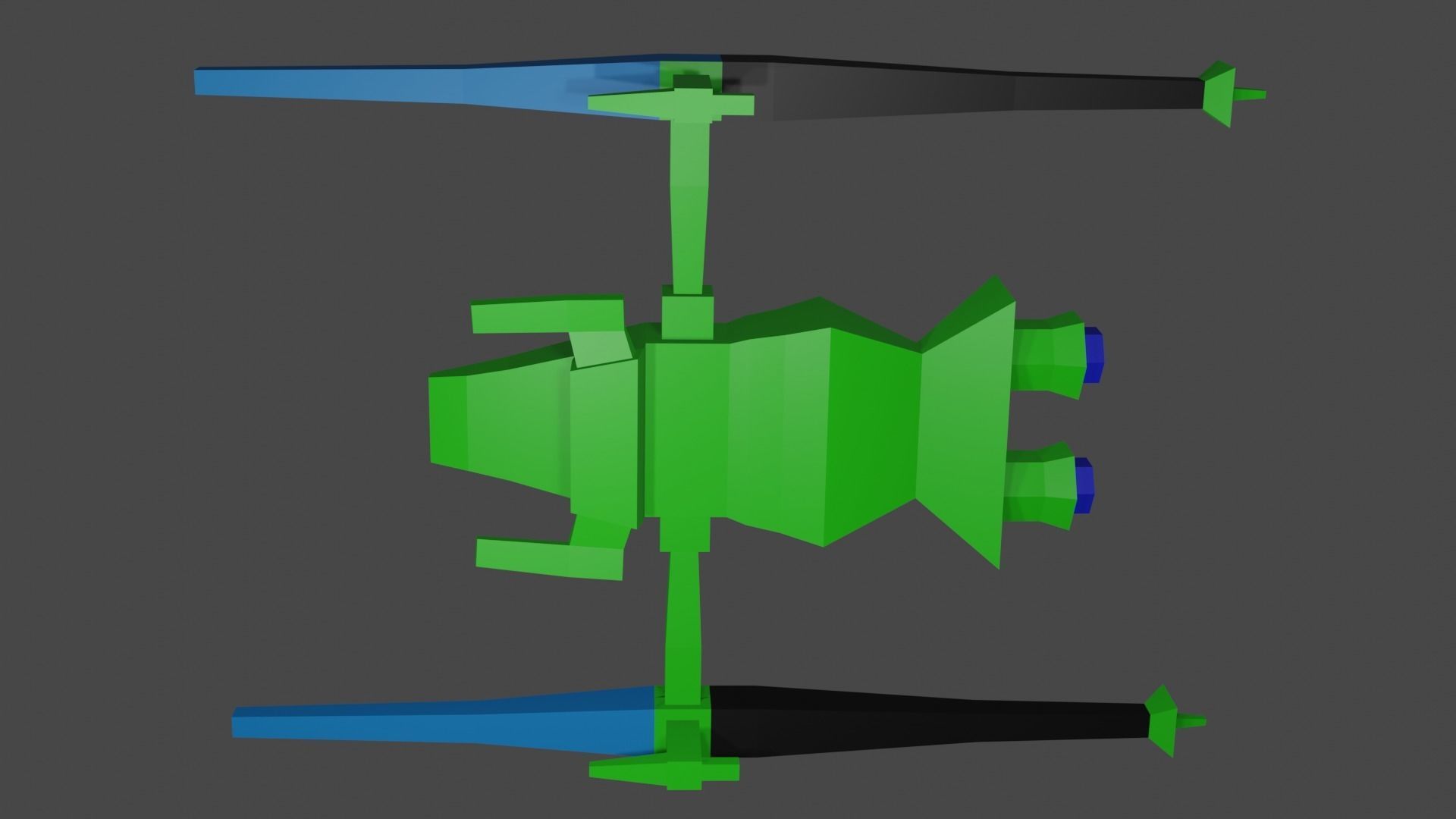 Low Poly Spaceship 3D model | CGTrader