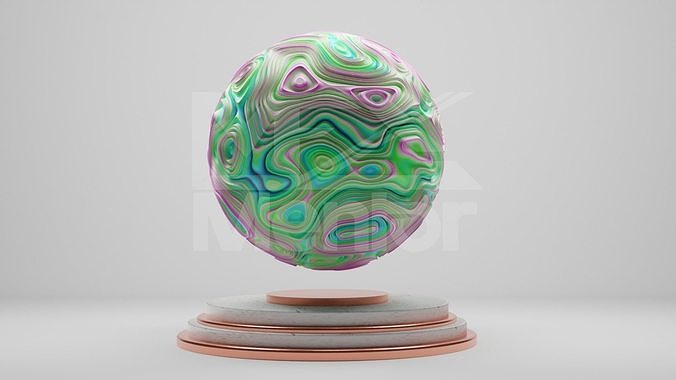 Abstract Displacement 3D model animated | CGTrader