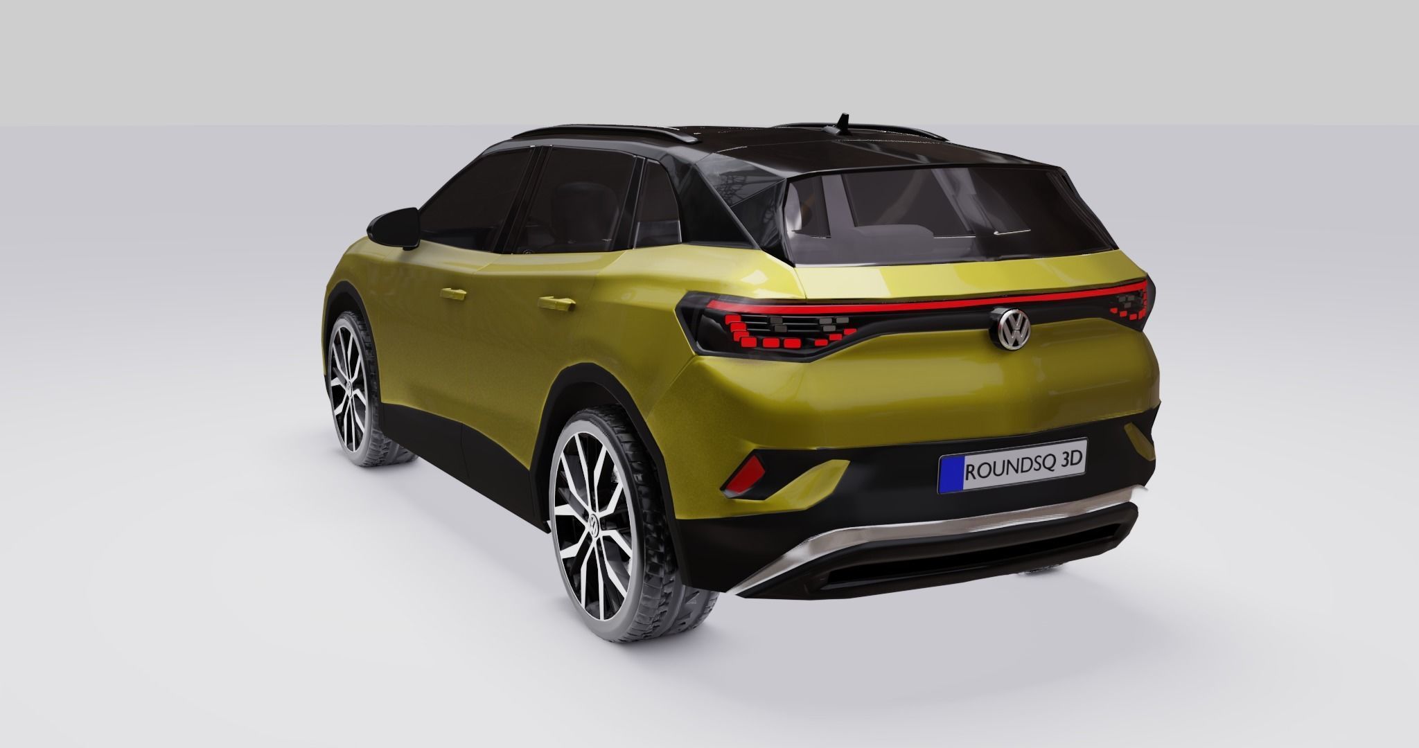 3D model Volkswagen ID4 2022 VR / AR / low-poly | CGTrader