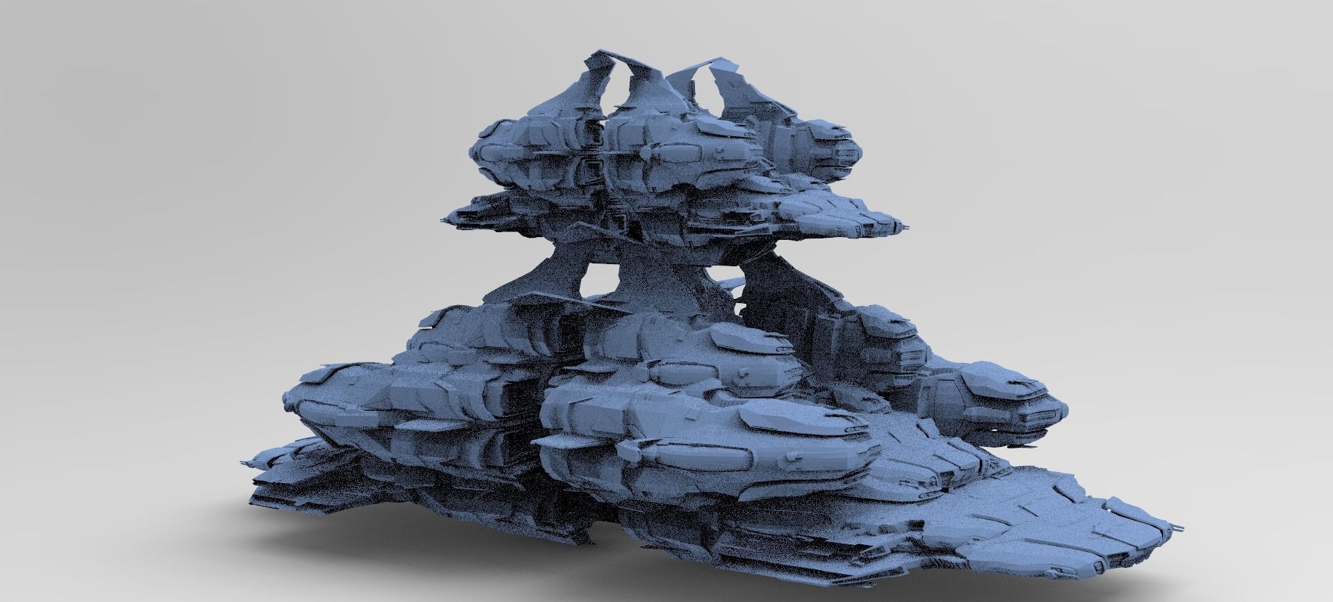 Space Roamer Mining laser Architecture 8 3D model | CGTrader