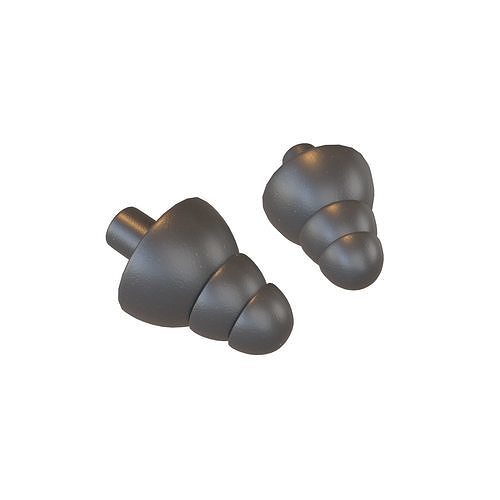 3D model Earplugs v1 004 VR / AR / low-poly | CGTrader