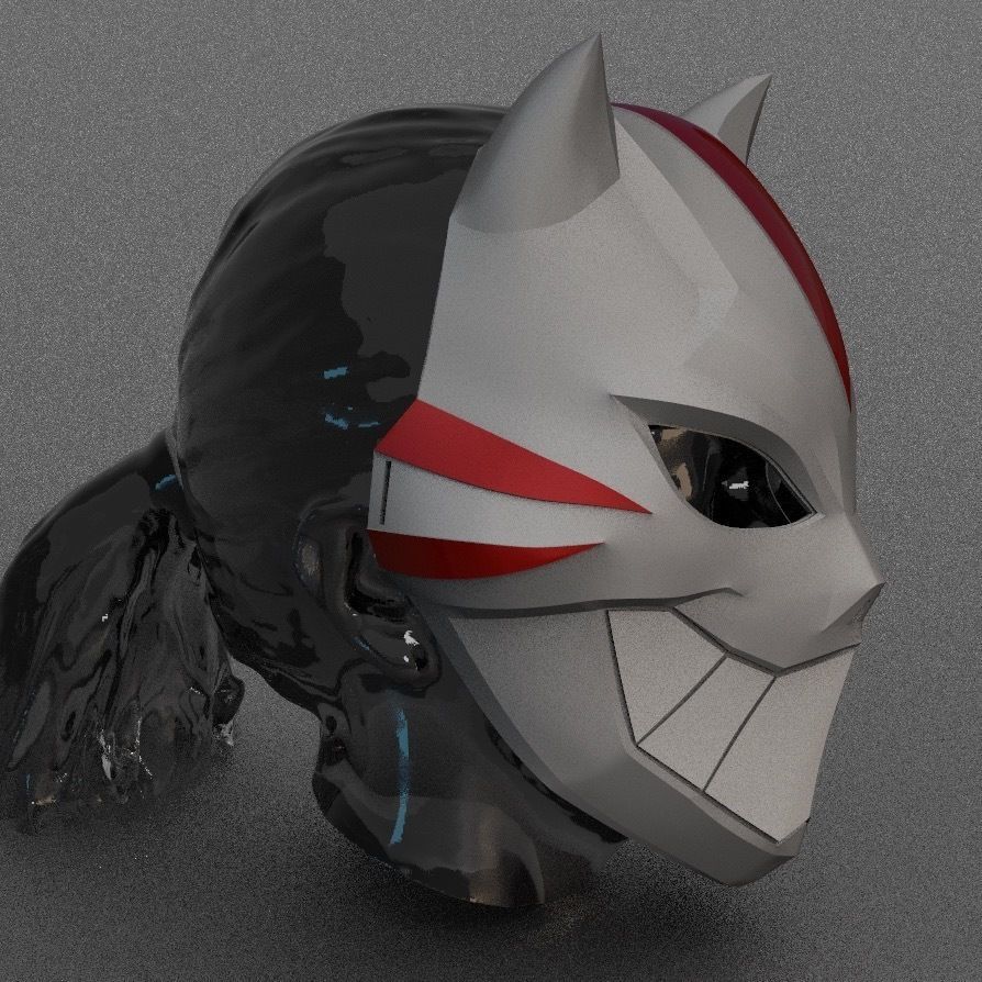 Cheshire Mask 3D model 3D printable | CGTrader