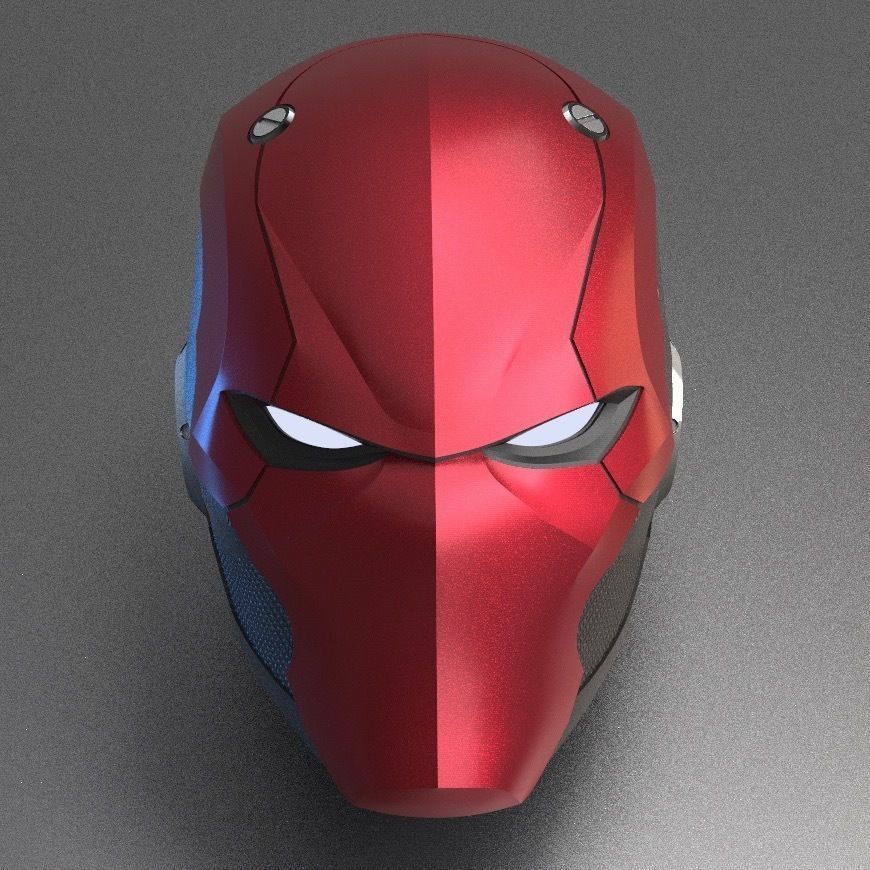 Red Ronin Helmet 3D model 3D printable | CGTrader