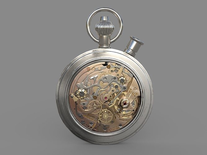 3D model Watch mechanism 7 Low-poly VR / AR / low-poly | CGTrader