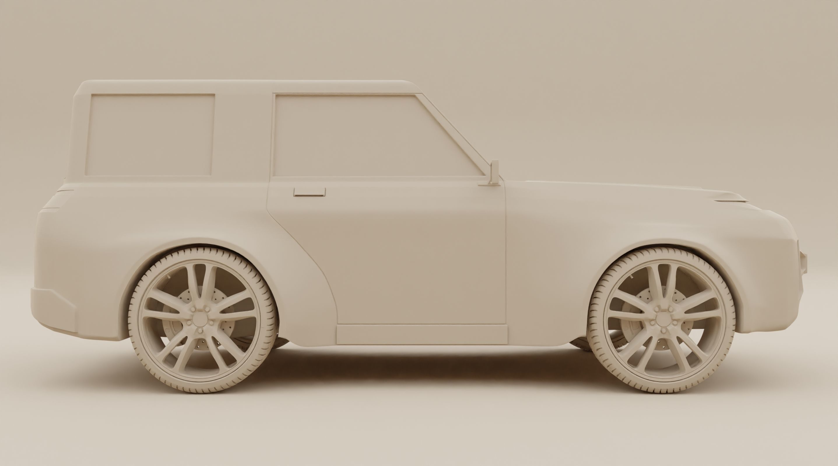 Sport SUV car off-road model 3D model | CGTrader
