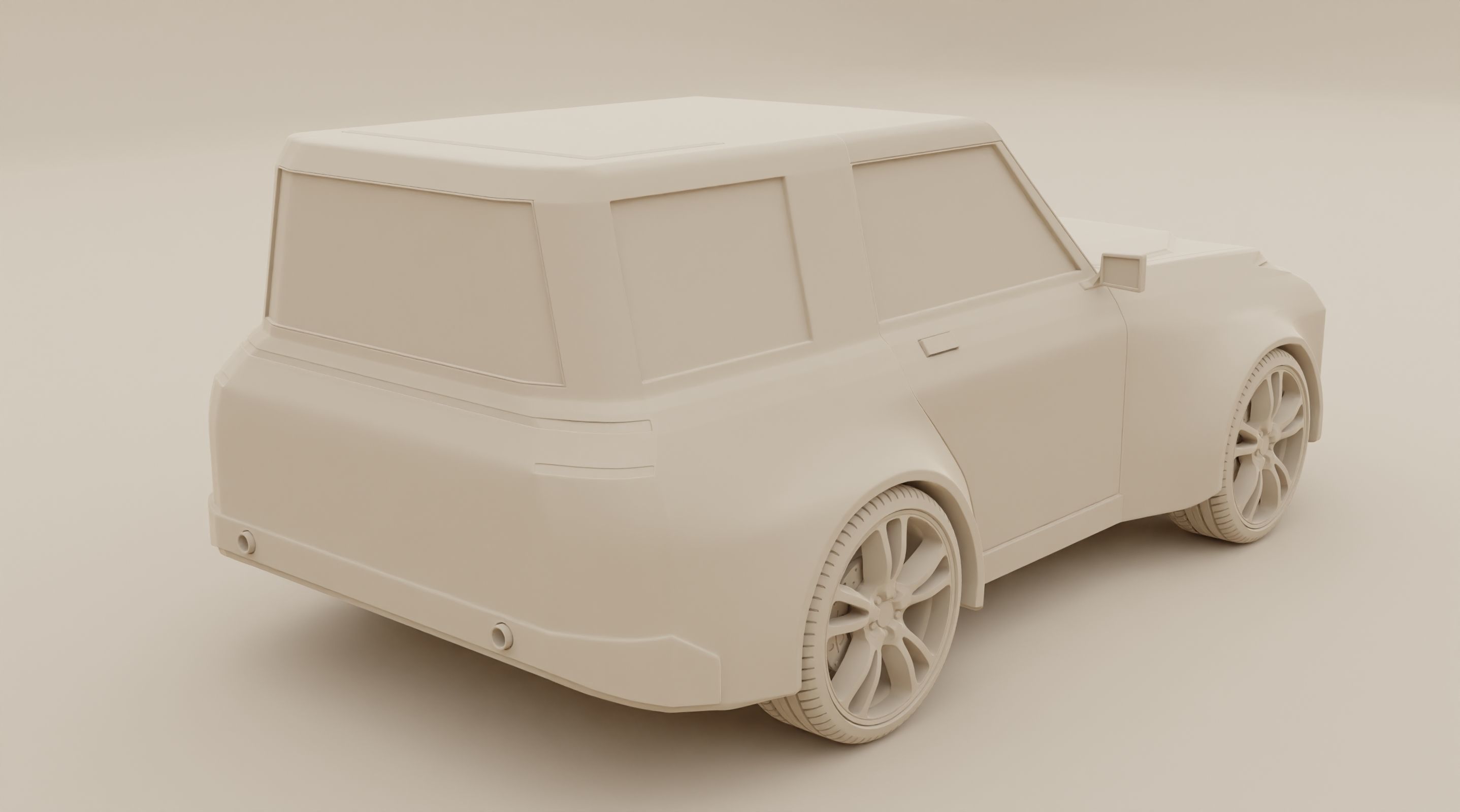 Sport SUV car off-road model 3D model | CGTrader