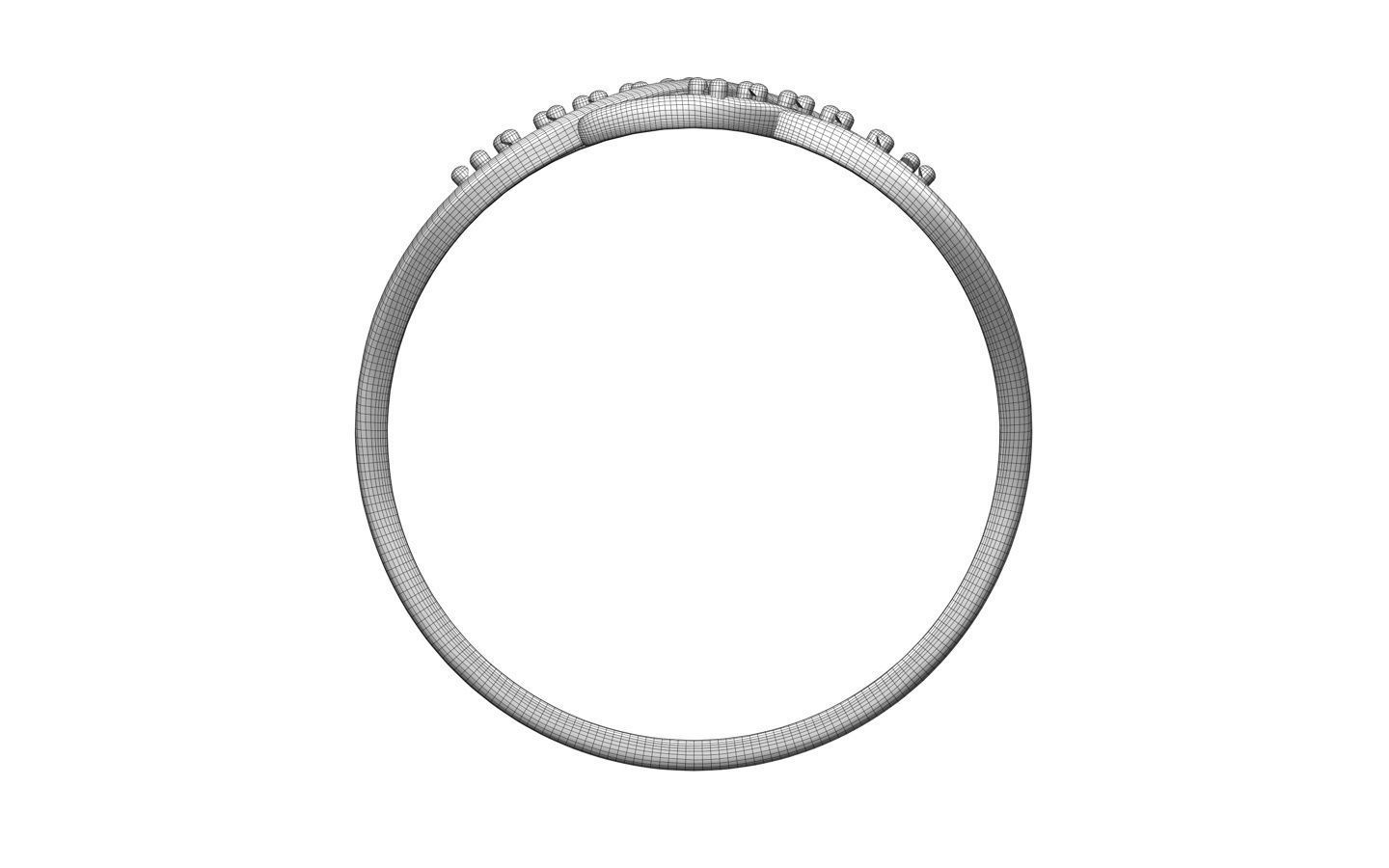 Fully printable ring model 003 3D model 3D printable | CGTrader