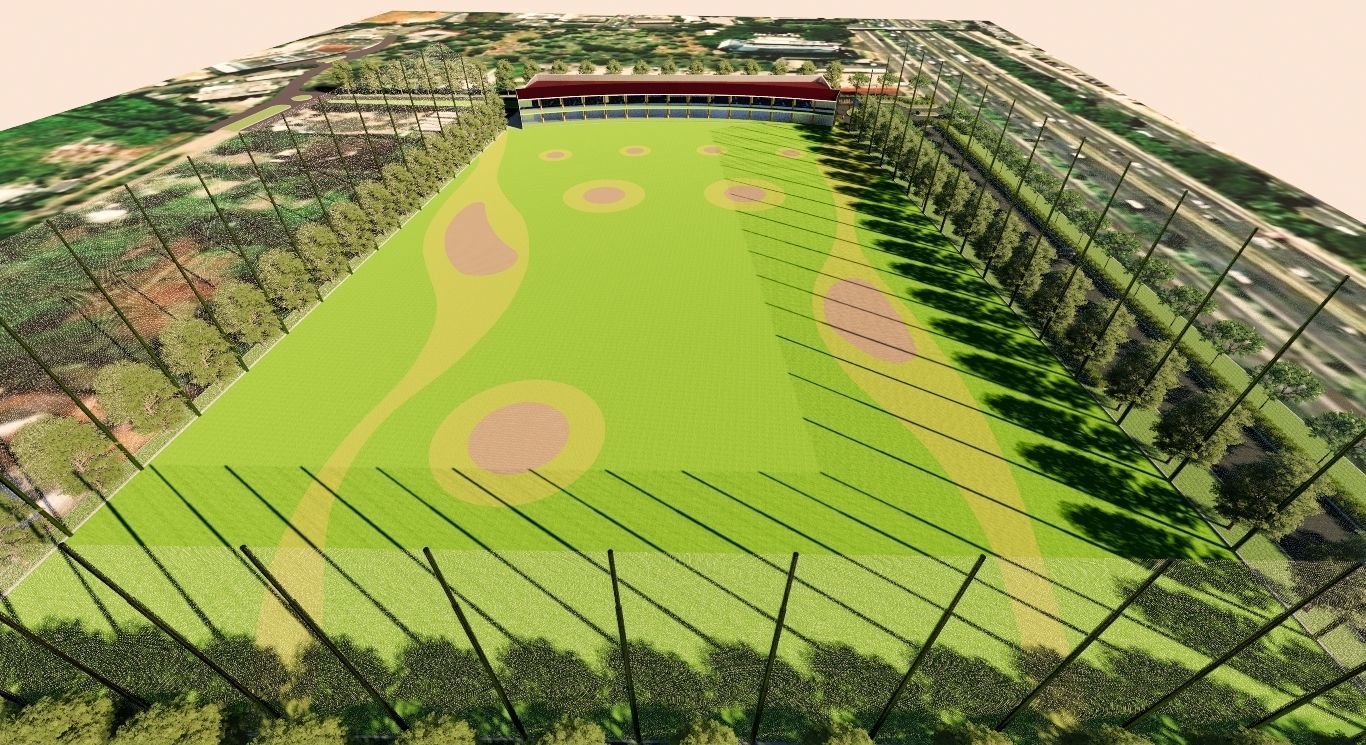 driving range golf 3D model | CGTrader