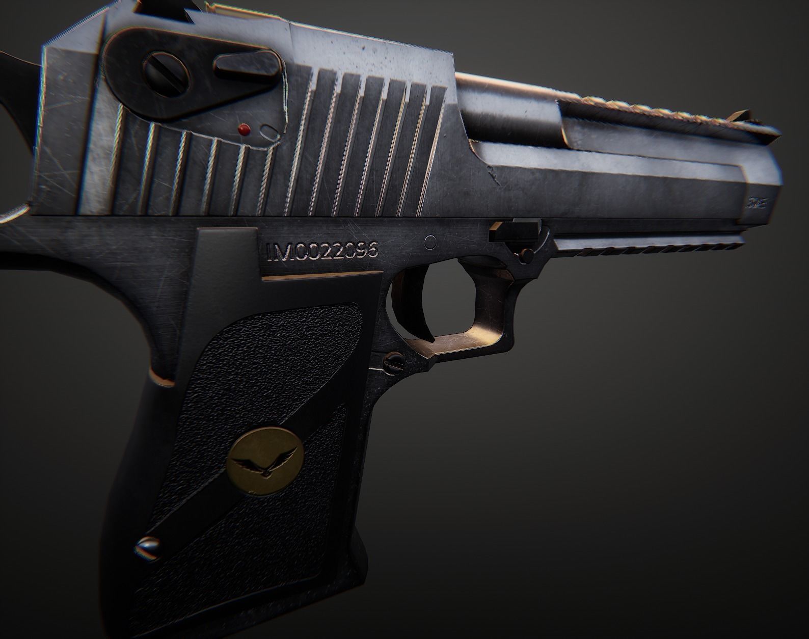 3D model AAA Deagle Game Ready PBR VR / AR / low-poly | CGTrader