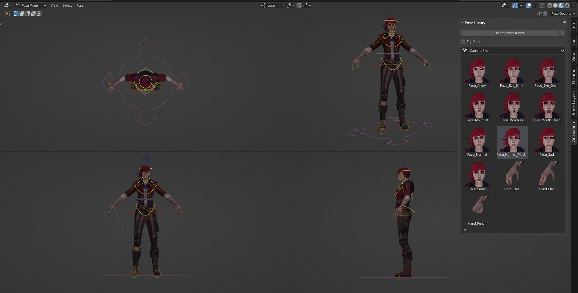 3D model Arcane VI Character Rig Blender VR / AR / low-poly | CGTrader