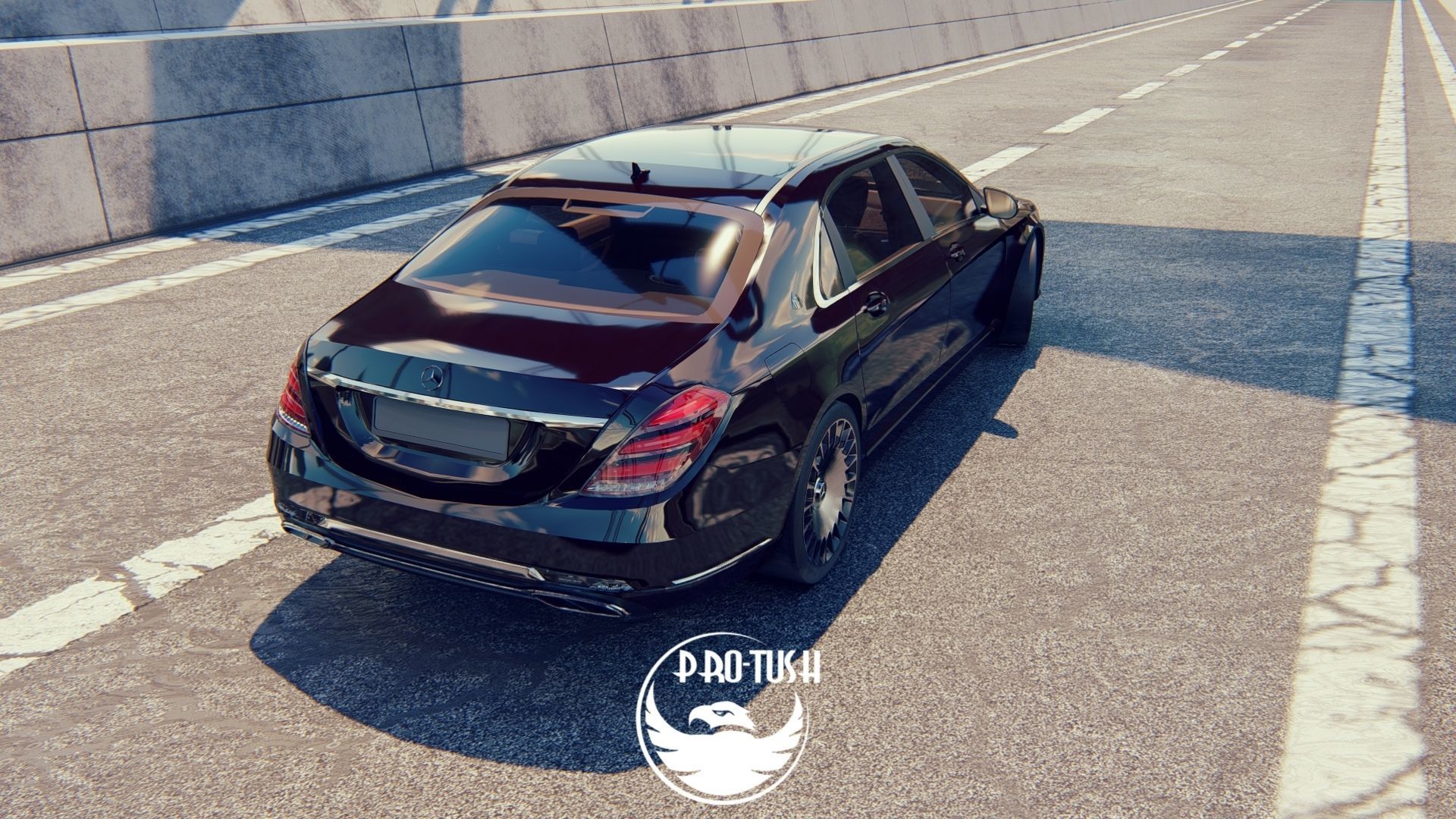 Mercedez s650 3D model | CGTrader