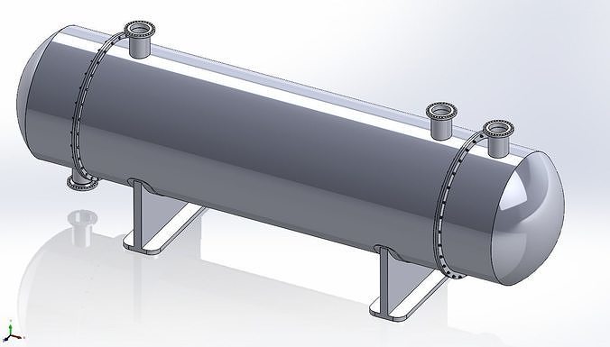 Heat exchanger model 3D model | CGTrader