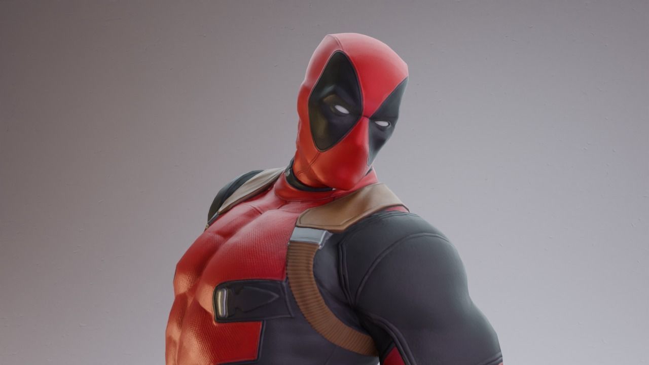 Marvels Deadpool rigged 3D model rigged | CGTrader