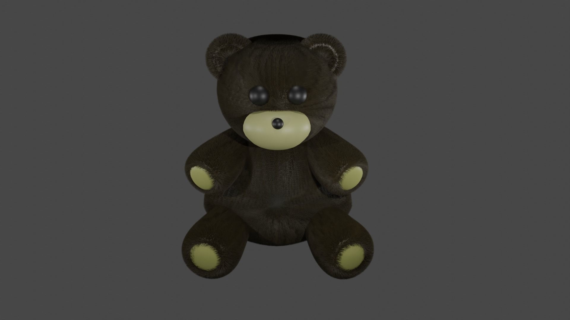 Brown and cute Teddy Bear - Model 3d 3D model | CGTrader