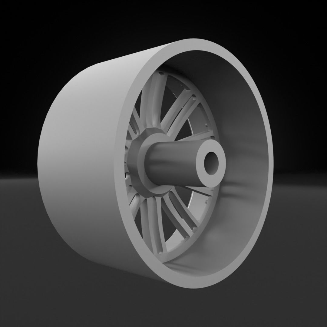 Vossen VVS Style Wheel 3D model 3D printable | CGTrader