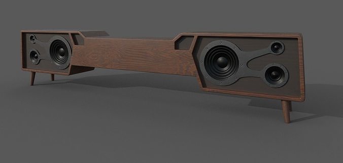 3D model Modern Speaker VR / AR / low-poly | CGTrader