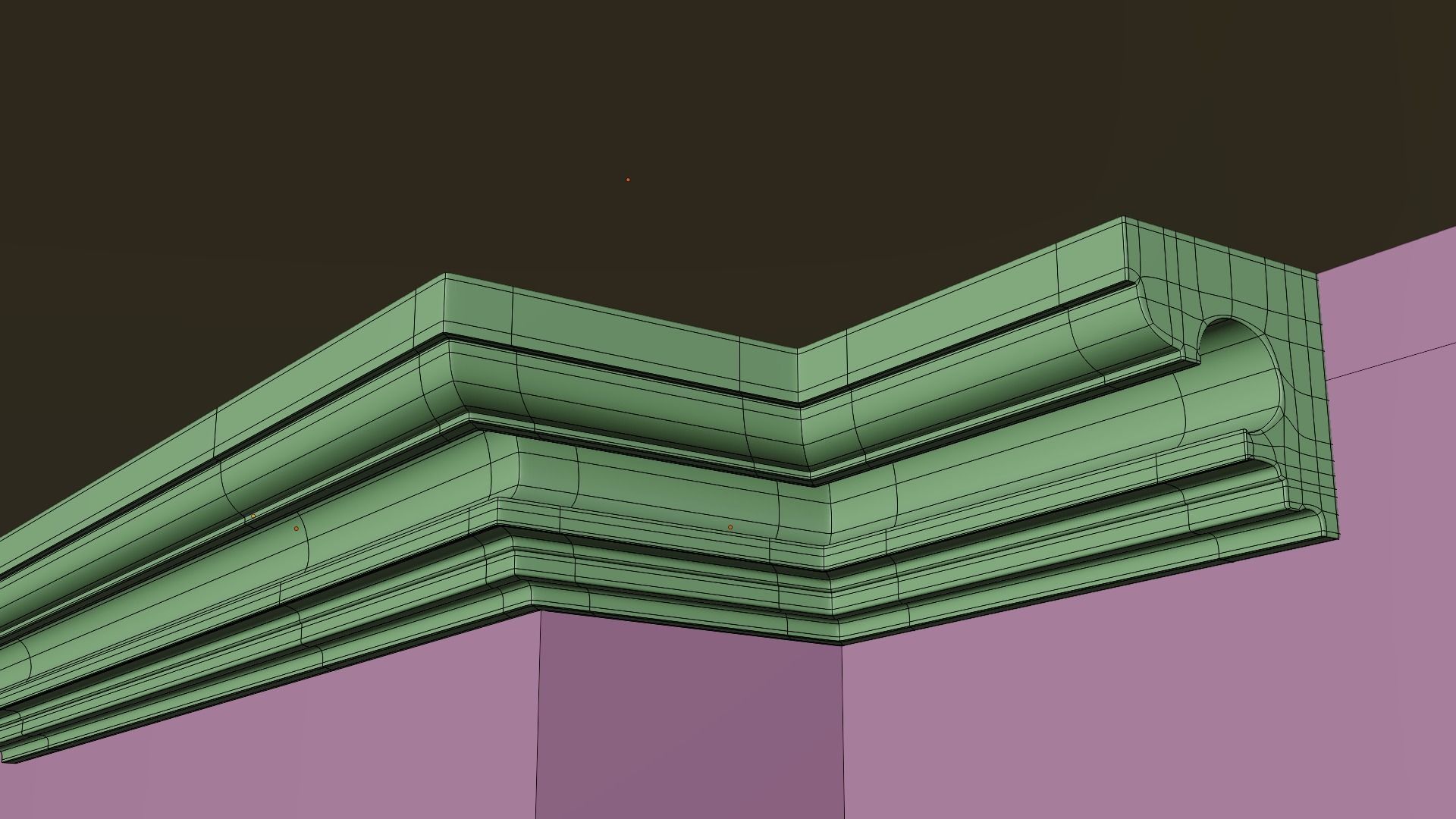 3D model 10 cornices with different versions VR / AR / low-poly | CGTrader