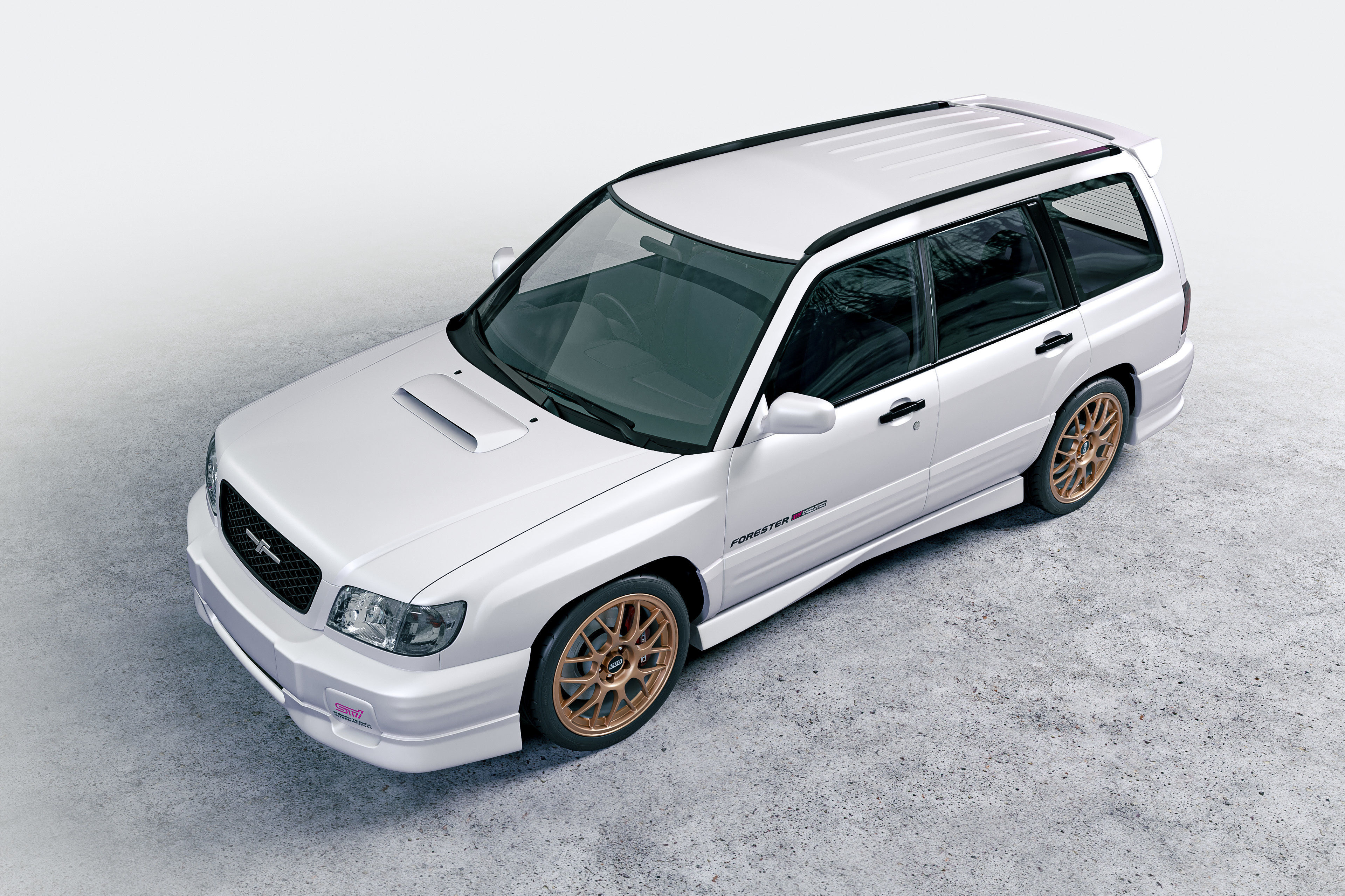 Subaru Forester STI SF5 2001 3D model | CGTrader