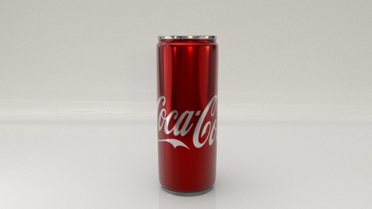 Coca-Cola can free 3D model | CGTrader