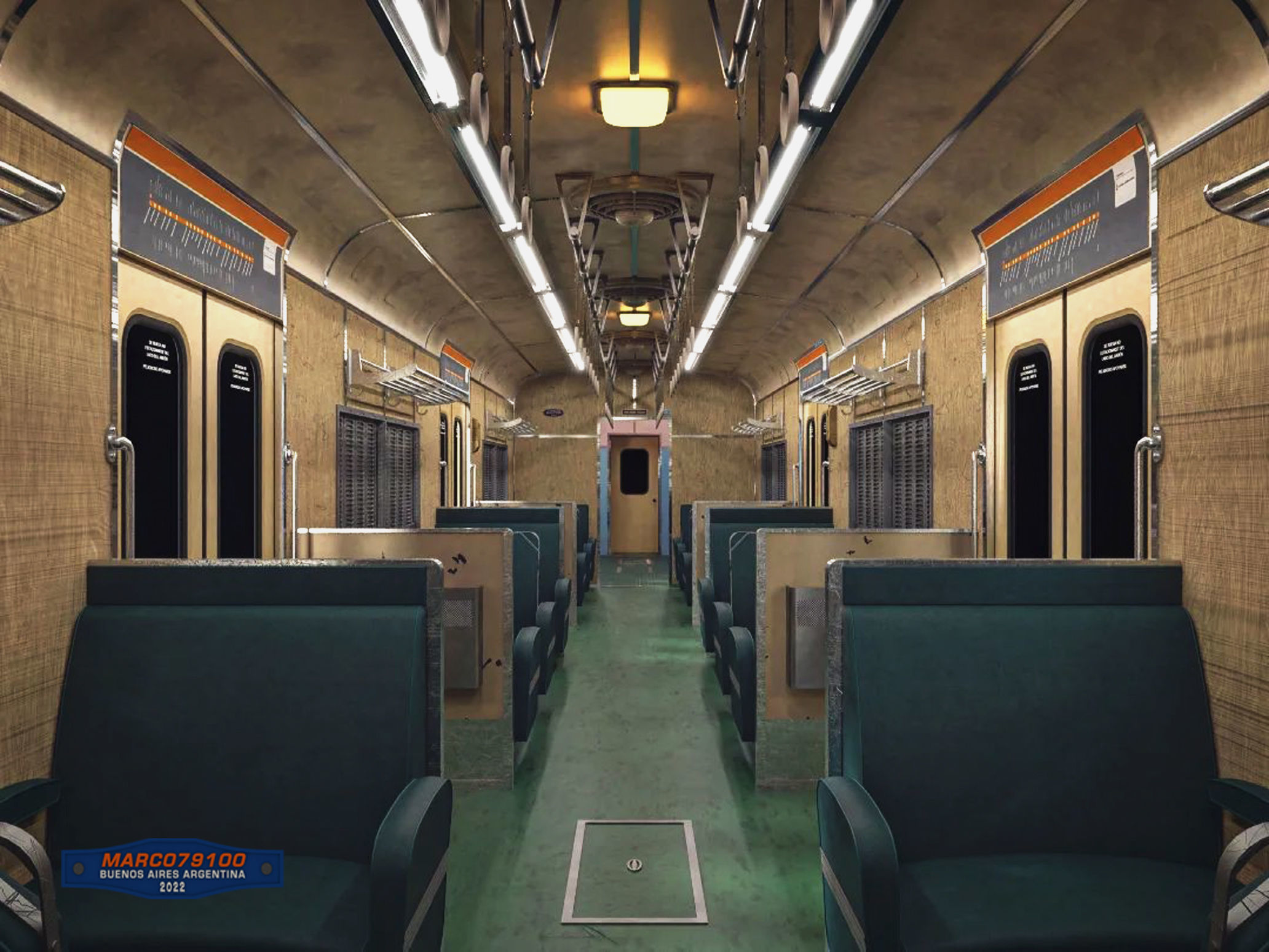 3D model Toshiba Series 3800 Train VR / AR / low-poly | CGTrader