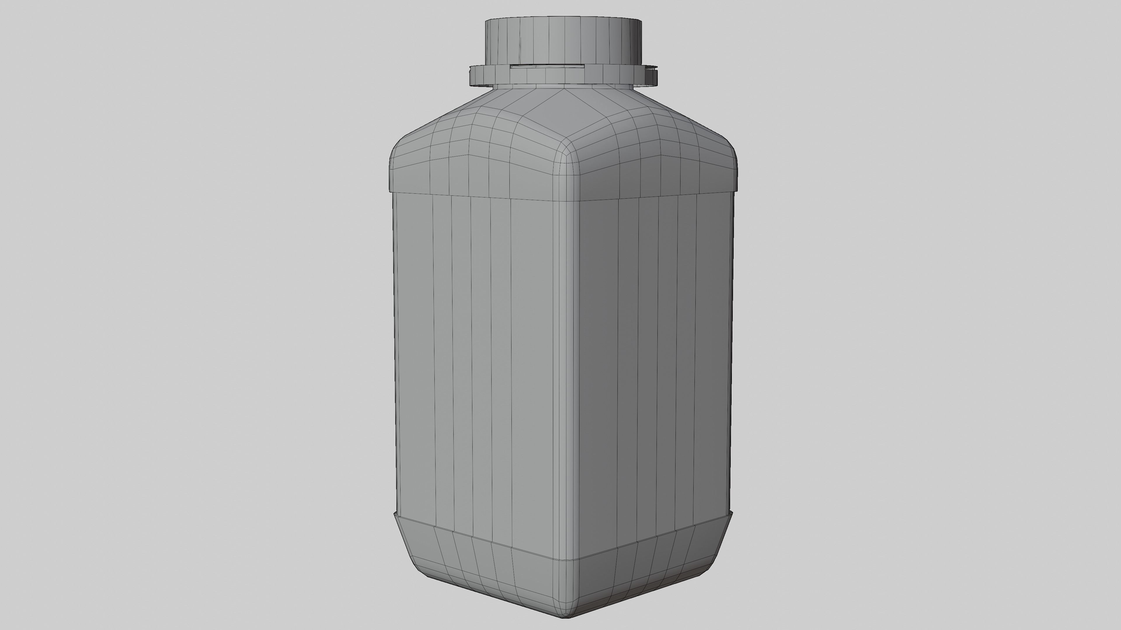 3D model Low-Poly Lab Reagent Bottle 3D model VR / AR / low-poly | CGTrader
