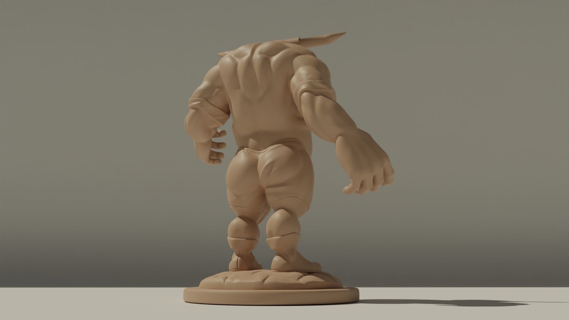 Wrestling Buff 3d print model free 3D model 3D printable | CGTrader