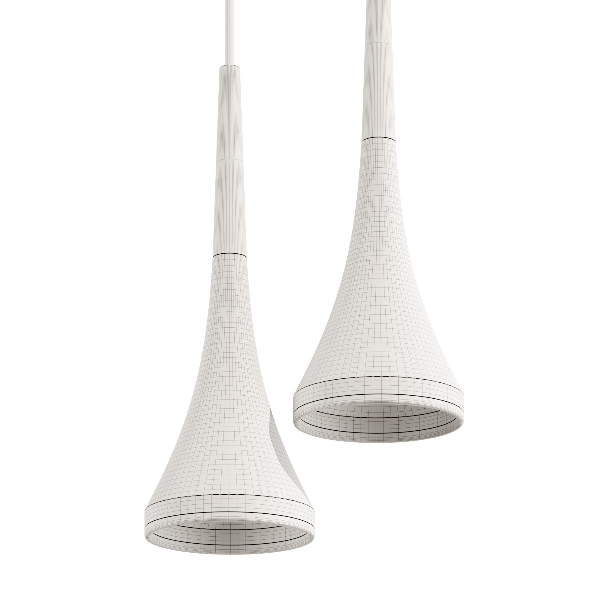 SIMES BELL Hanging lamp 3D model | CGTrader