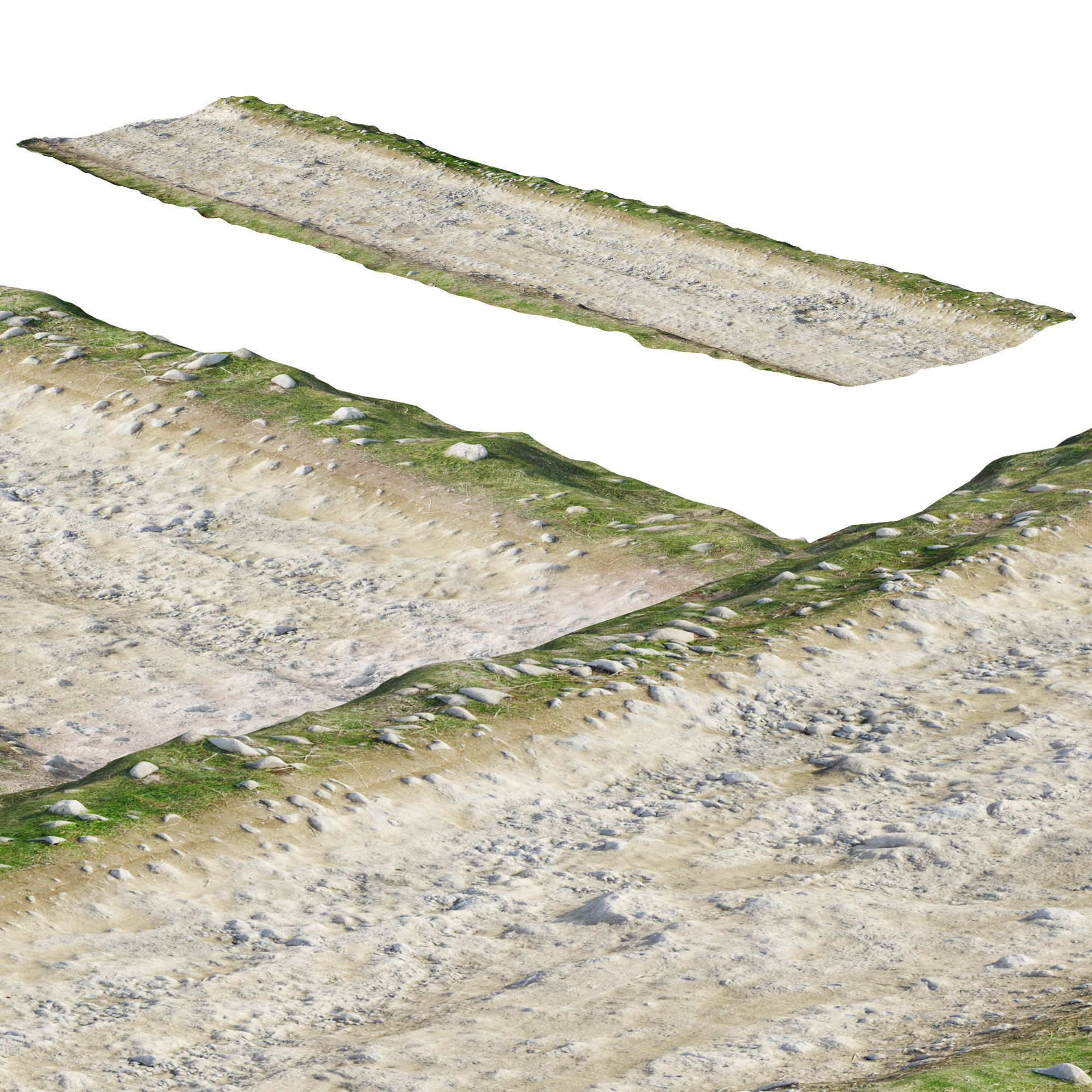 Road 3d scan 3D model | CGTrader