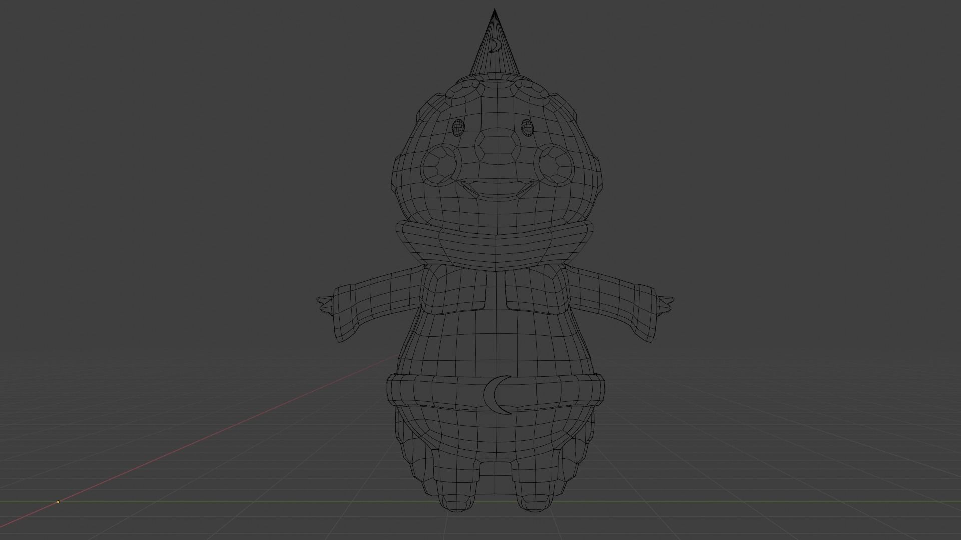 3D model Stylized Cartoon Moon Character VR / AR / low-poly | CGTrader