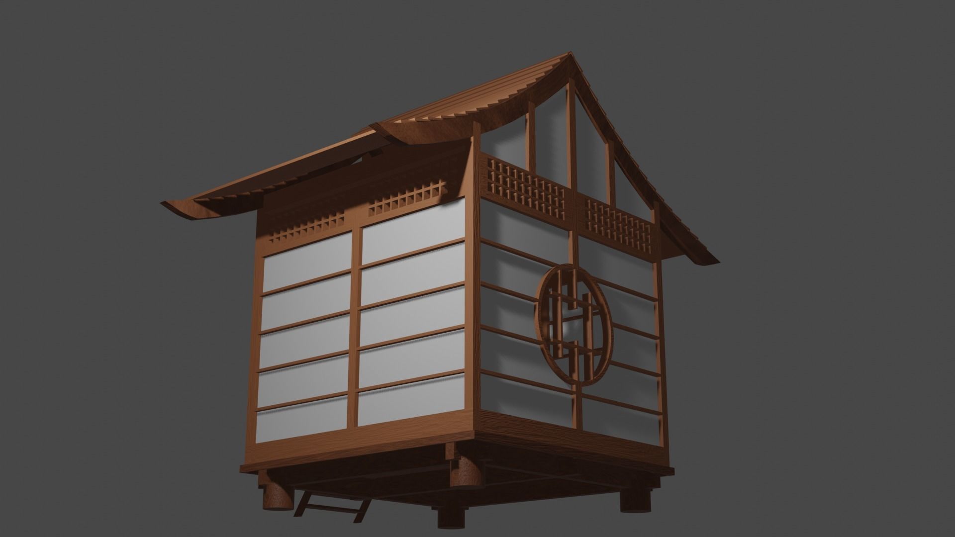 Japanese Building 3D model | CGTrader