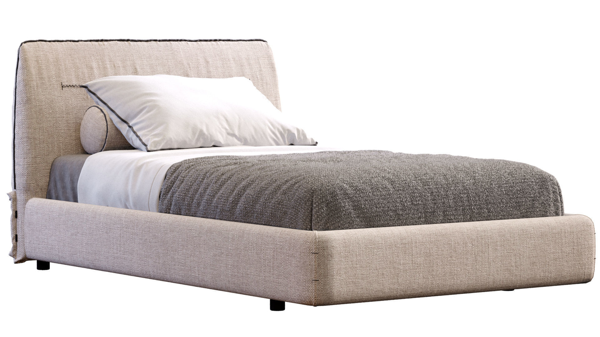 Jacqueline Bed By Poliform 3D model | CGTrader