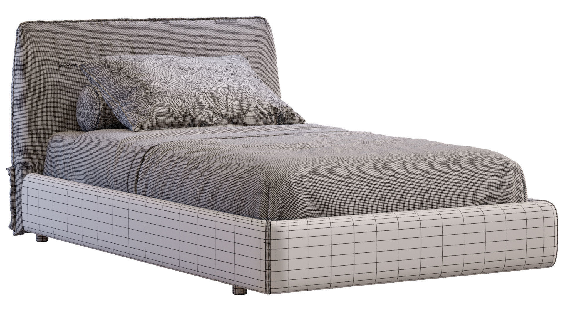 Jacqueline Bed By Poliform 3D model | CGTrader