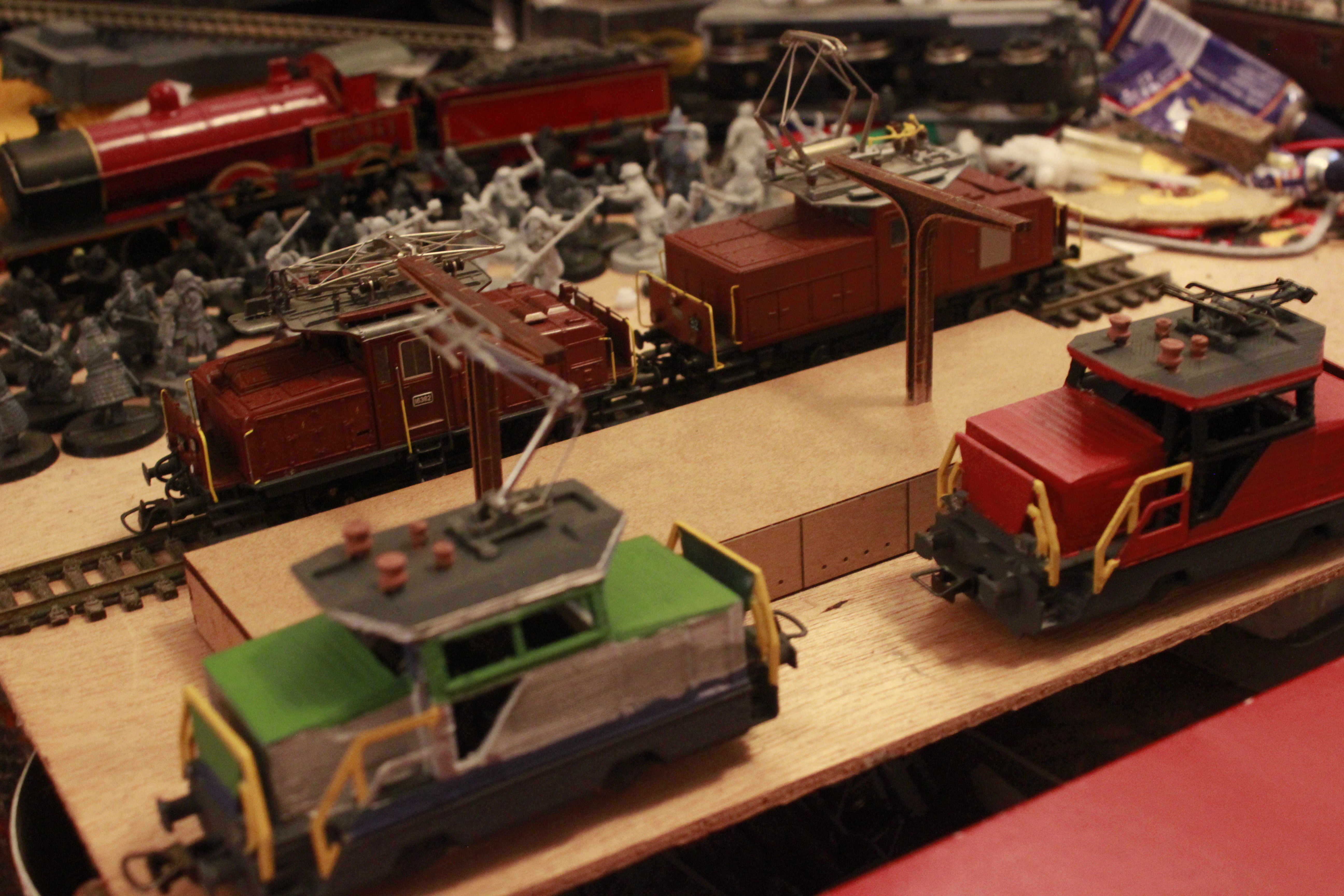 ho shunter locomotive swiss SBB BLS Ee 922 3D model 3D printable | CGTrader