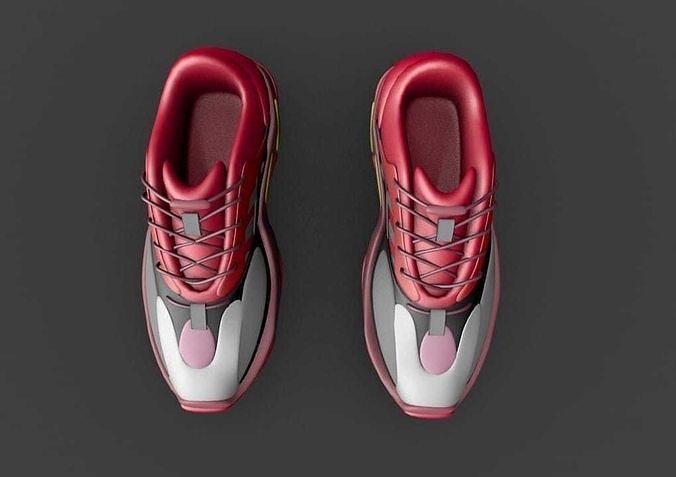 ADIDAS SHOES 3D model animated rigged | CGTrader