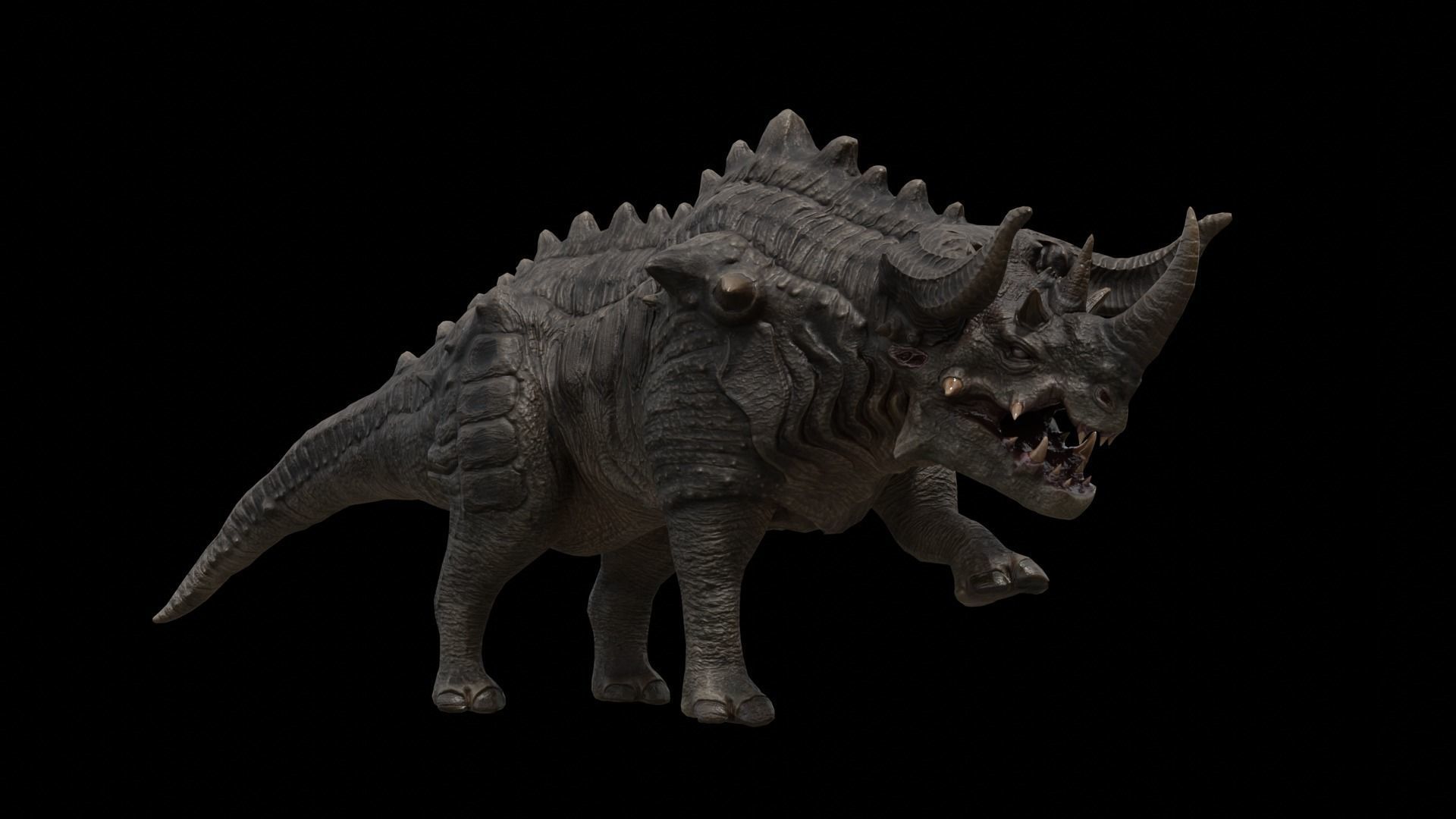 3D model Behemoth alien creature VR / AR / low-poly | CGTrader