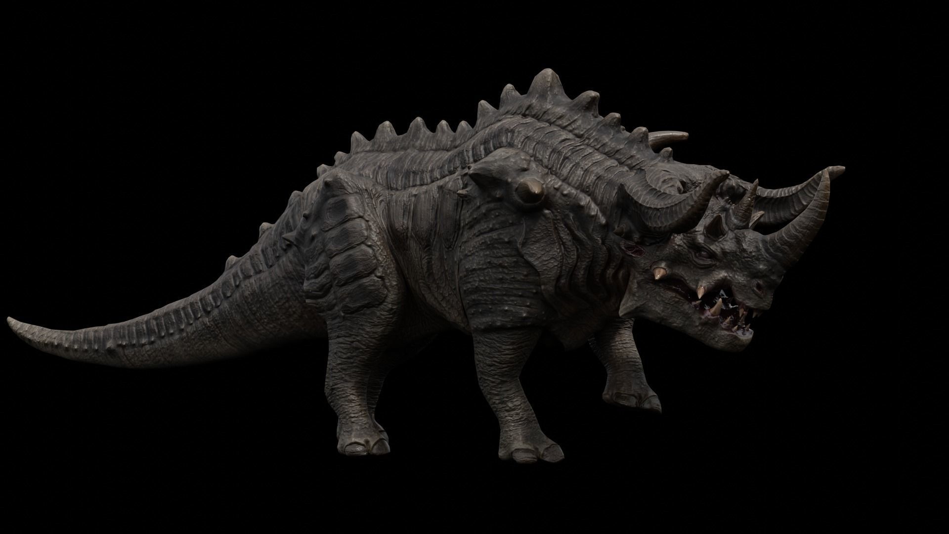 3D model Behemoth alien creature VR / AR / low-poly | CGTrader