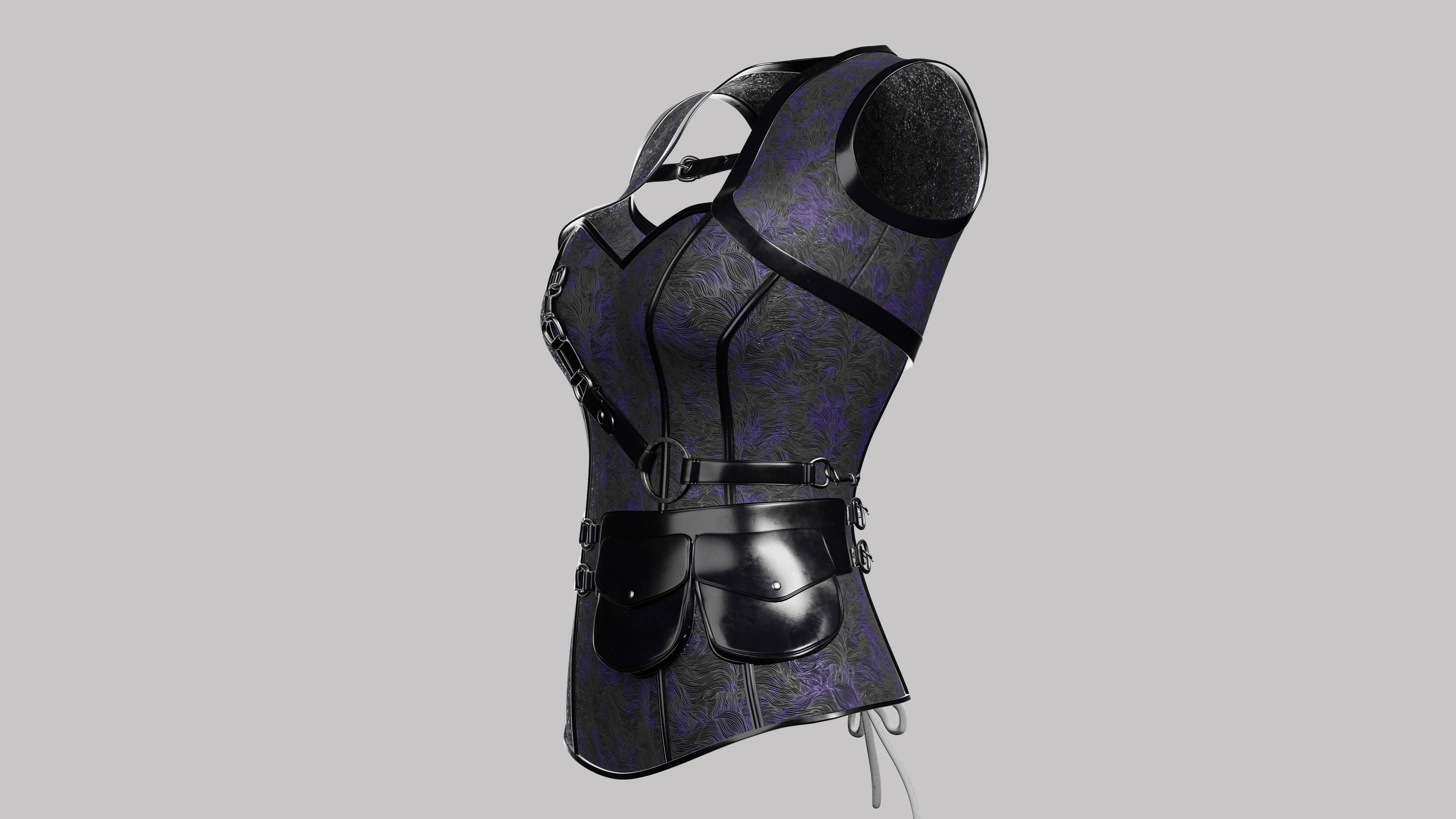 3D model Corset v3 VR / AR / low-poly | CGTrader