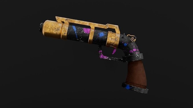 3D model Jinx Gun VR / AR / low-poly | CGTrader