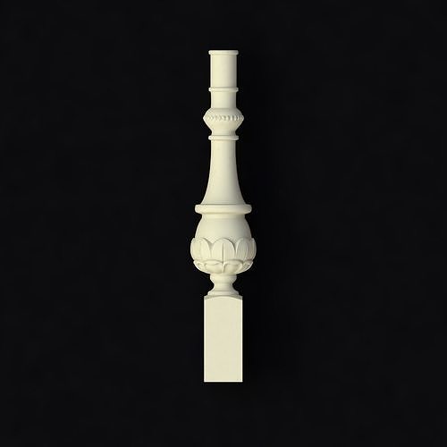 baluster 3D model | CGTrader