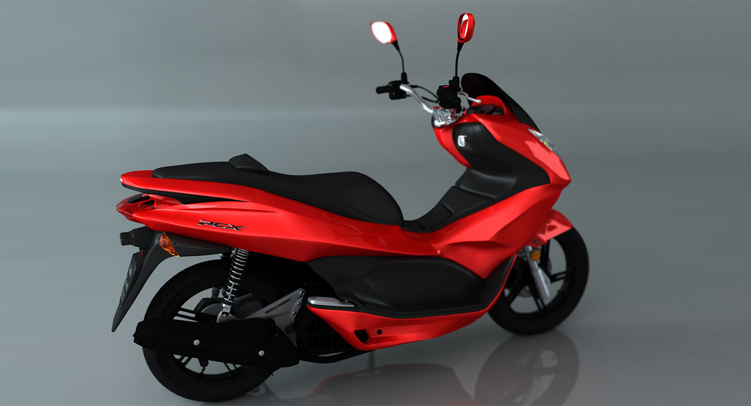 Honda PCX Scooter 3d Model 3D model | CGTrader