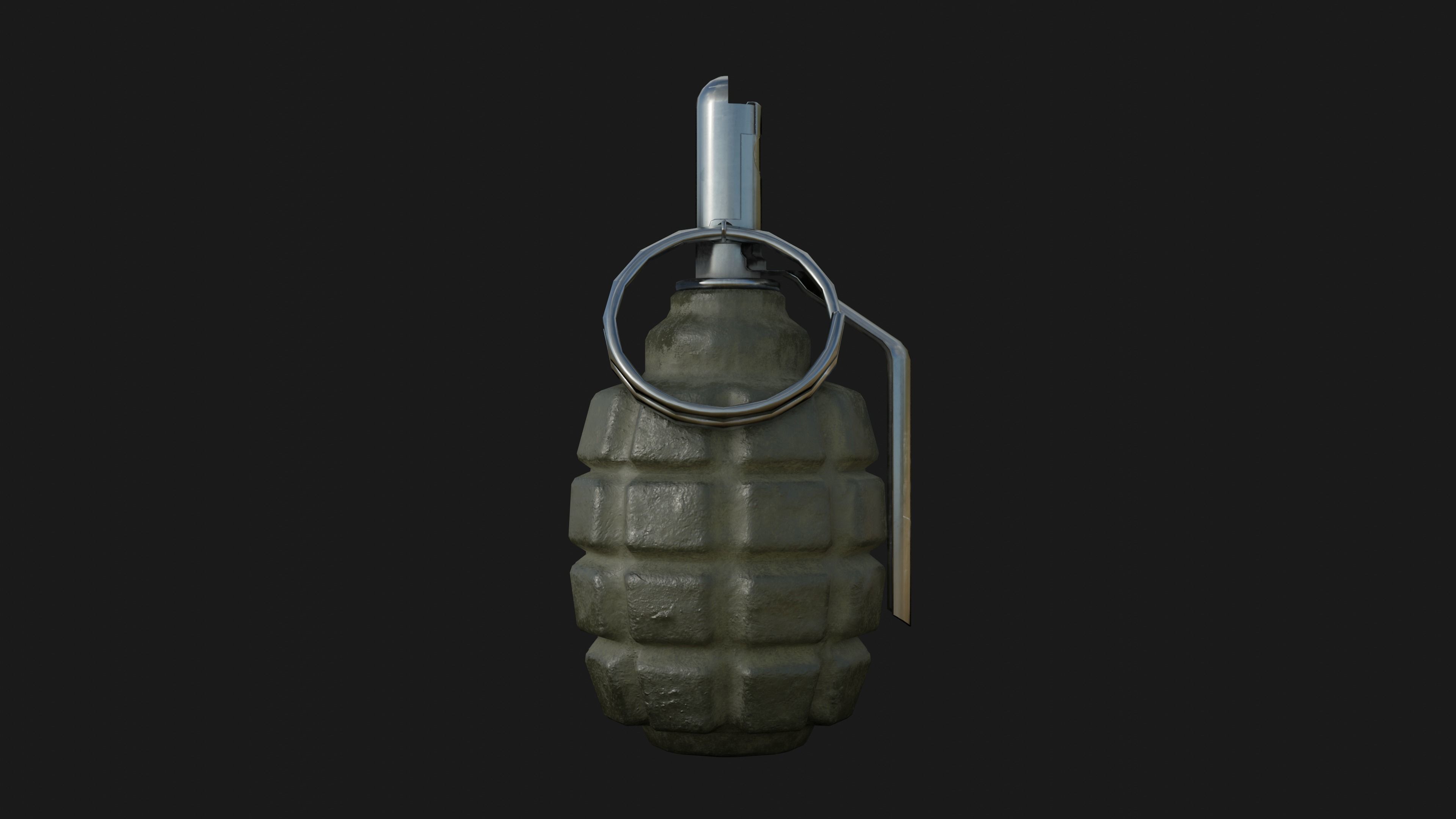 3D model HQ Hand Grenades Collection VR / AR / low-poly | CGTrader