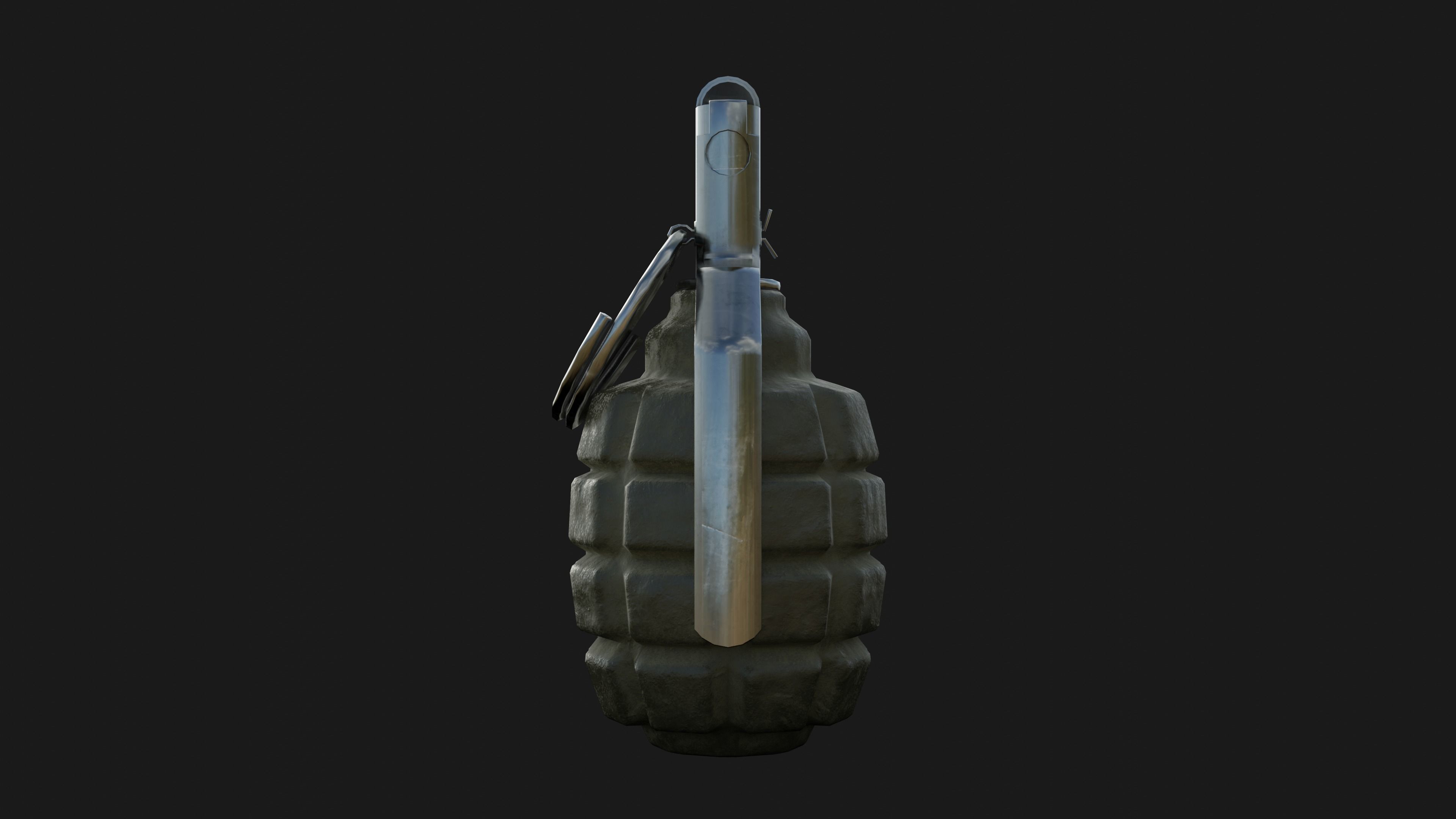 3D model HQ Hand Grenades Collection VR / AR / low-poly | CGTrader
