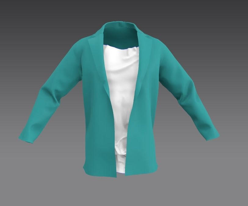 3D model Jacket VR / AR / low-poly | CGTrader