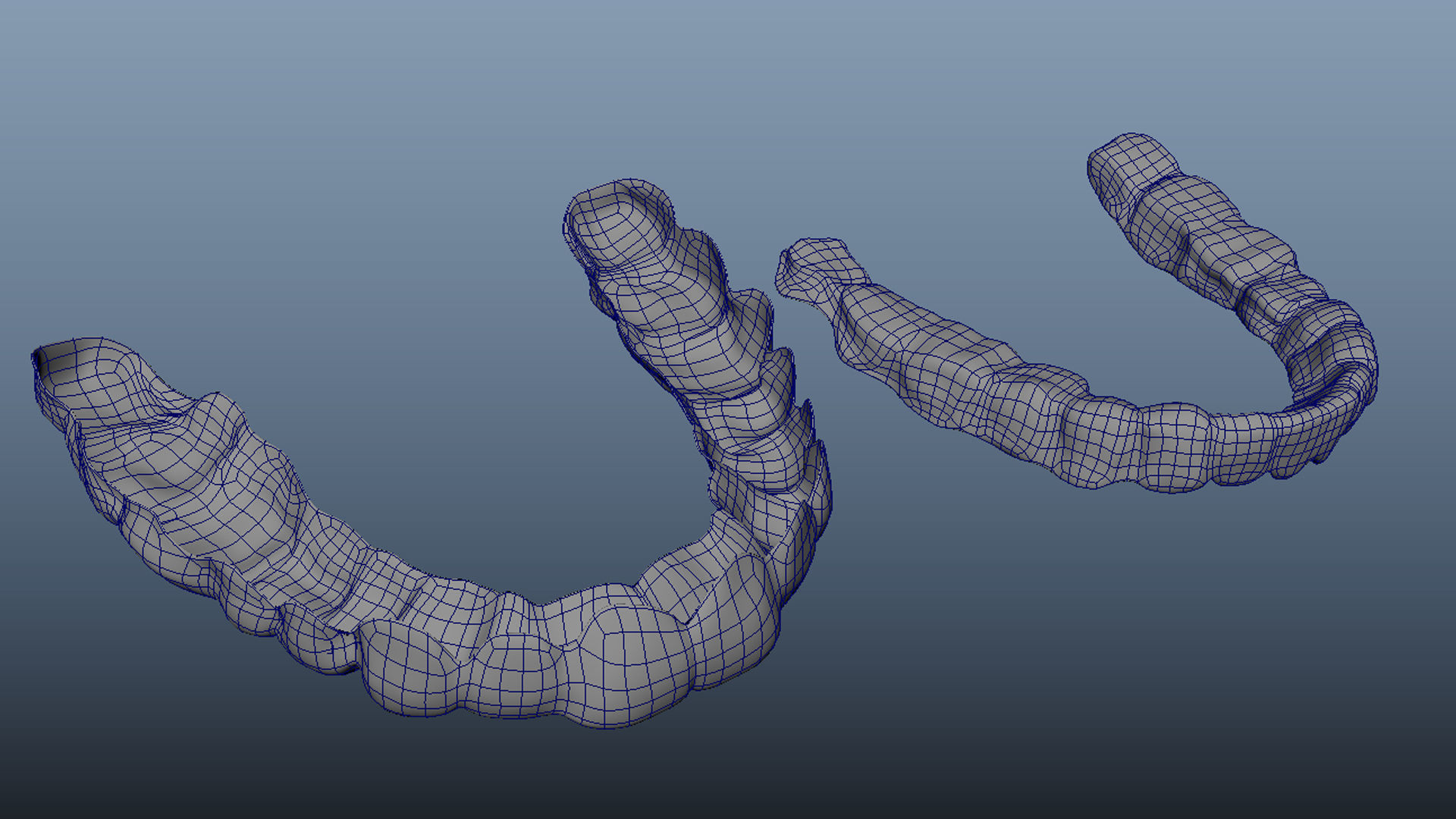 3D model 3D Dental Retainer VR / AR / low-poly | CGTrader
