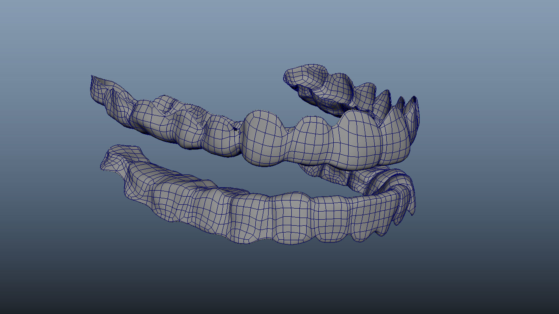 3D model 3D Dental Retainer VR / AR / low-poly | CGTrader