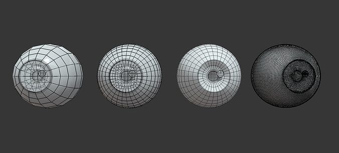 Eye base for sculptors and more 3D model | CGTrader