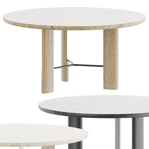 HUB Round Table 3D model | CGTrader